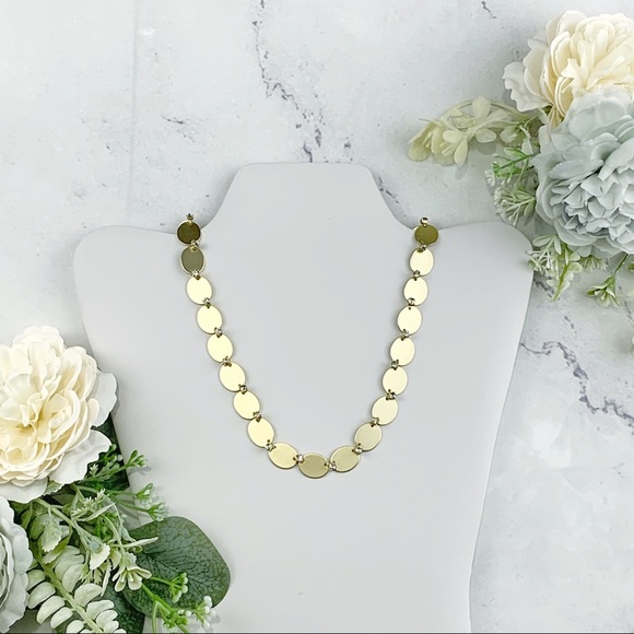 LOFT | Jewelry | Loft Gold Statement Signature Necklace | Poshmark